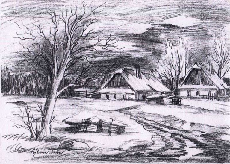 Ivan Sýkora - obrazy :: Chata Abrahám