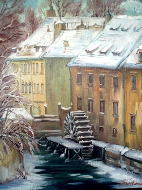 Ivan Sýkora - obrazy :: Chata Abrahám